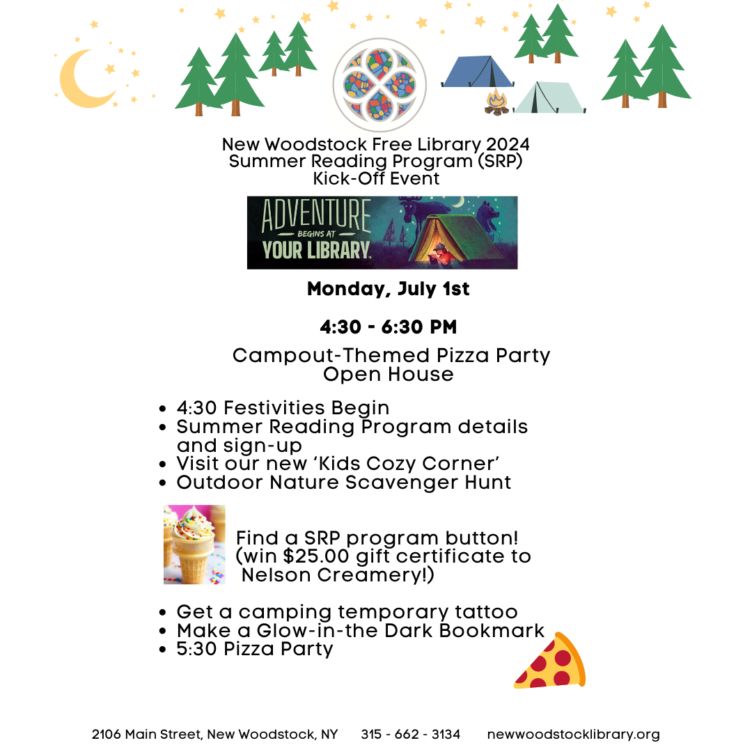 Summer Reading Kick-Off Event – Monday, July 1st